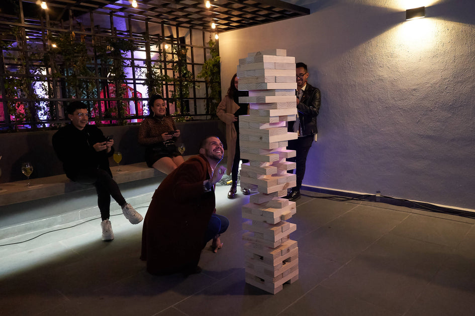 Jenga Gigante Personalizado | Juegos Únicos para Empresas y Eventos ...